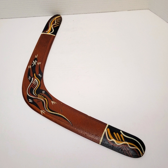 Other | Australian Hand Made By Aboriginal People Wood Handpainted ...